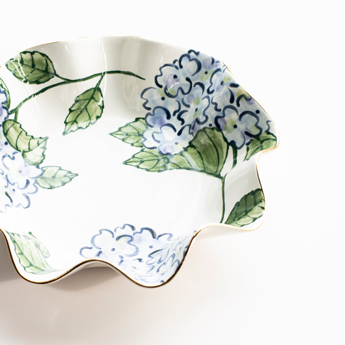 Allora Blue Hydrangea Wavy Bowl – Shop Susan Gordon Pottery