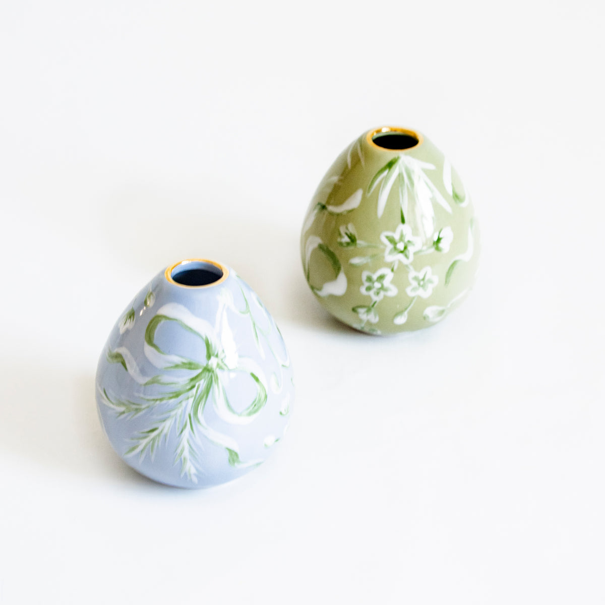 Fleur Bud Vases in Toile Botanique – Shop Susan Gordon Pottery