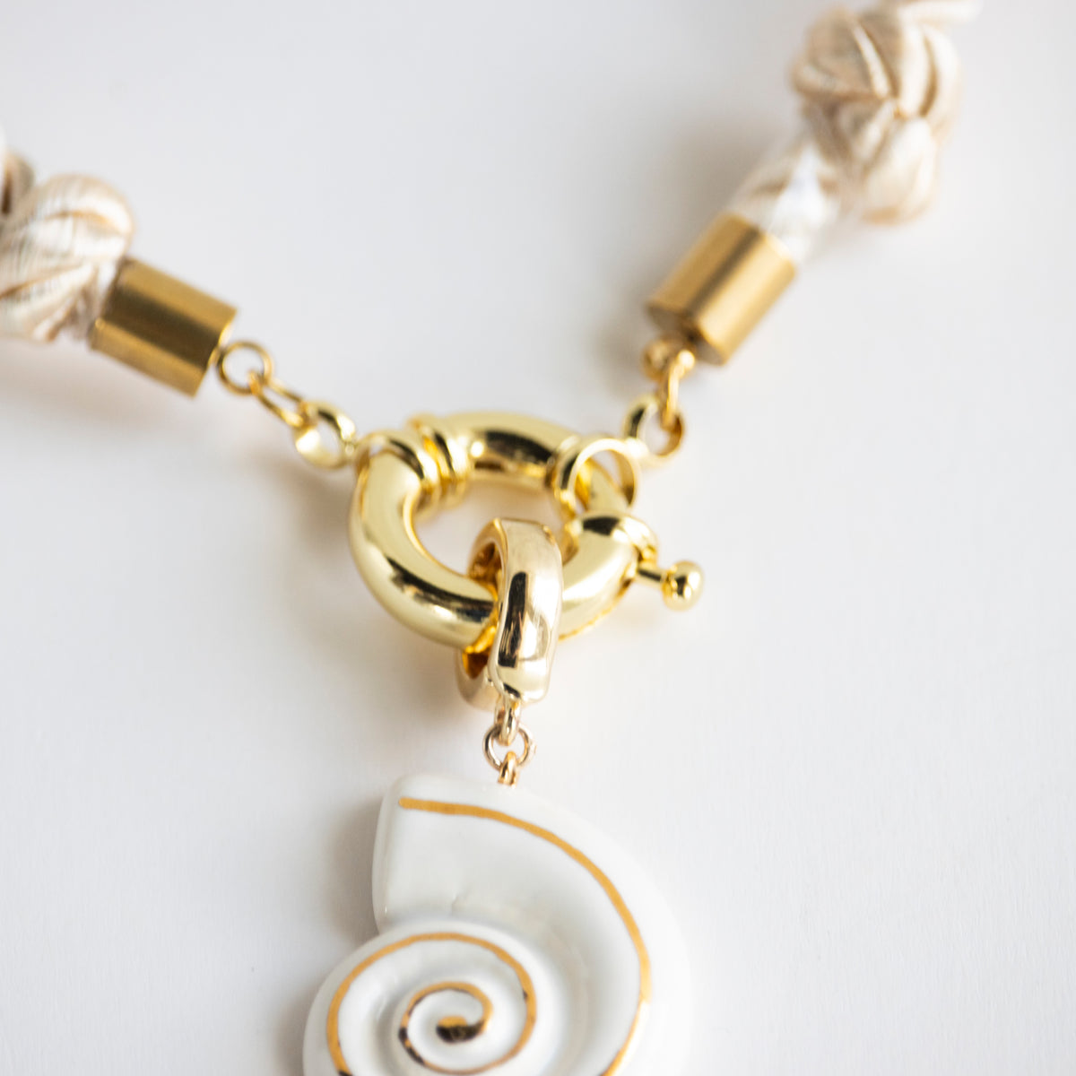 Nautilus Rope Necklace – Shop Susan Gordon Pottery