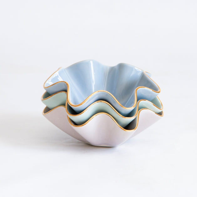Wavy Bowls – Shop Susan Gordon Pottery