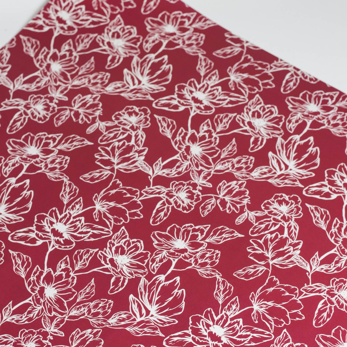 Mulberry Red Magnolia Wrapping Paper – Shop Susan Gordon Pottery