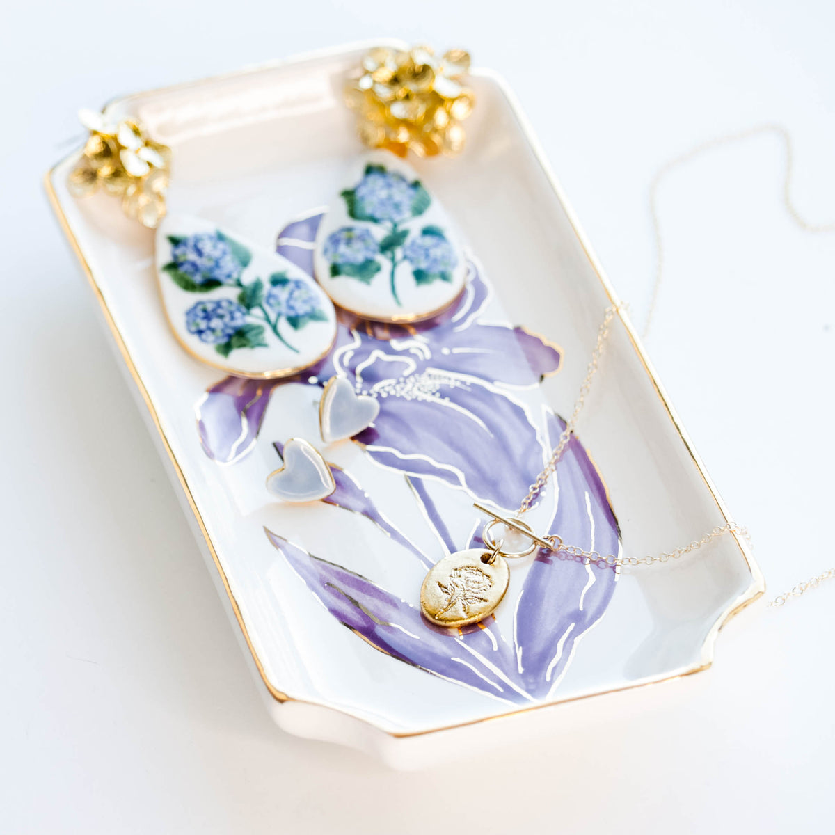 Petite Iris Valet Tray – Shop Susan Gordon Pottery